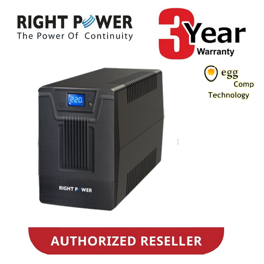 RIGHT POWER UPS 1500VA (POWERTANK P1500T) | Lazada
