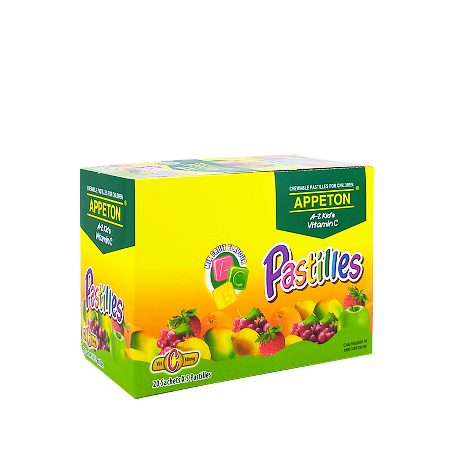 Appeton A-Z Kid's Vitamin C Pastilles (20 Sheets) - Kukucak | Lazada