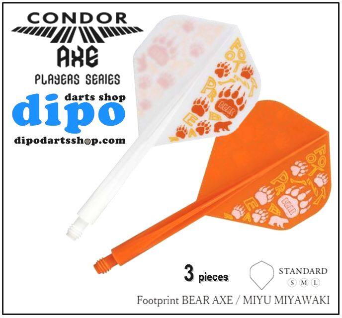 CONDOR AX E Darts Flight - FOOTPRINT BEAR (Miyoshi Miyawaki Flight ...