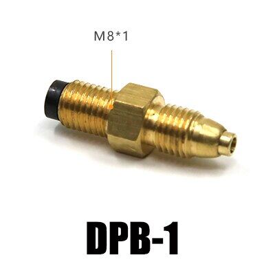 DPB ประเภทการไหลของน้ำมันทองเหลืองวัดแสงวาล์วทางเดียวสำหรับเครื่องมือ ...