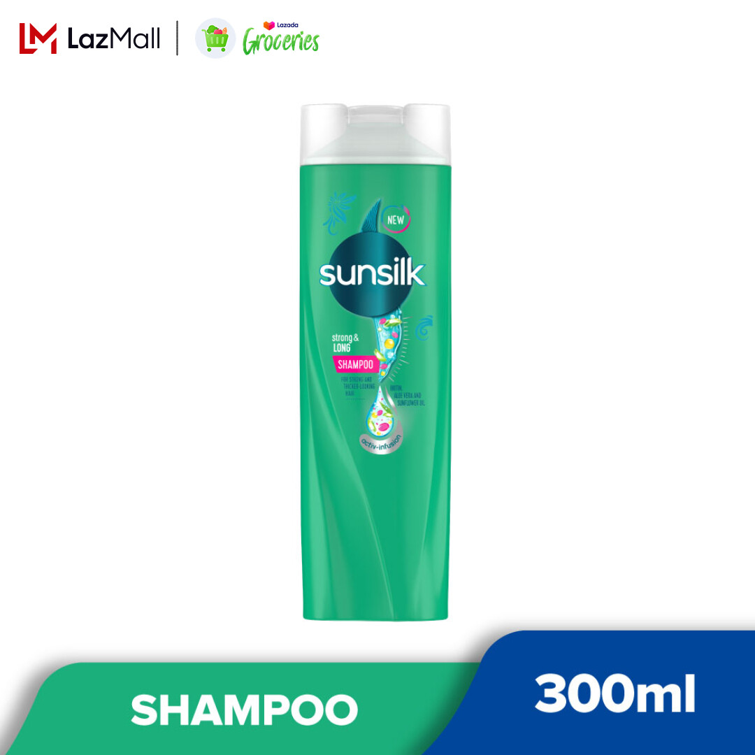 Sunsilk Shampoo Strong & Long 300ml | Lazada