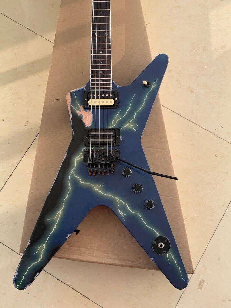 กีตาร์ไฟฟ้าคุณภาพดี,Dimebag Darrell, The Dean จาก Hell - djhf - ThaiPick