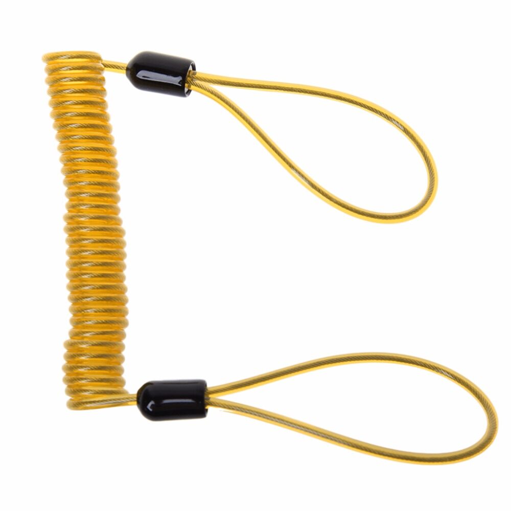 150ซม. Alarm Disc Lock Security Spring Reminder Cable รถจักรยานยนต์ ...