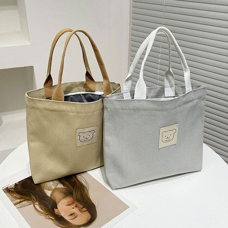 QFDI ใหม่กระเป๋าสตรีความจุมากกระเป๋าผ้าใบกระเป๋าถือกระเป๋าเอกสารกระเป๋า ...