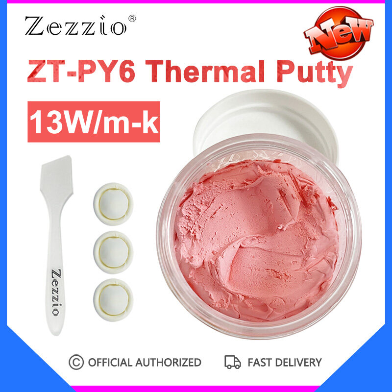Zezzio ZT-PY6 Heat Blocking Putty For VGA GPU IC Processor Rapid Cooling Thermal Putty 13W/m-k ...