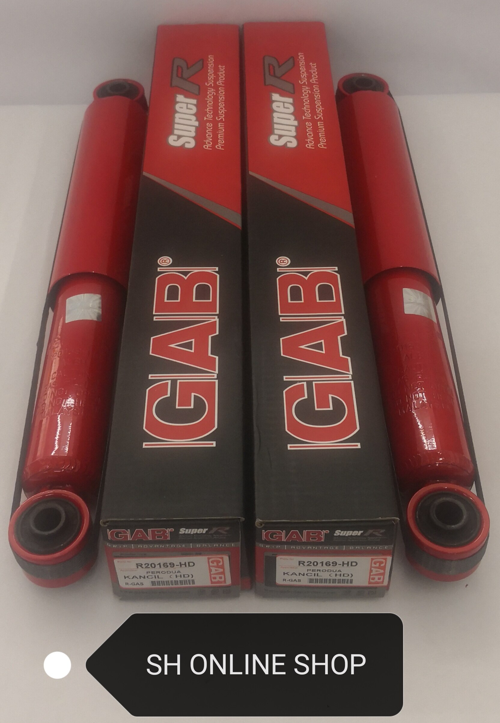 GAB Super R Premier Shock Absorber (Heavy Duty) Rear for Perodua Kancil ...