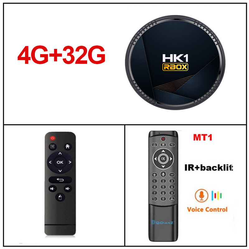128GB HK1 RBOX H8 Android 12 TV Box Allwinner H618 16GB 32GB 64GB TV ...