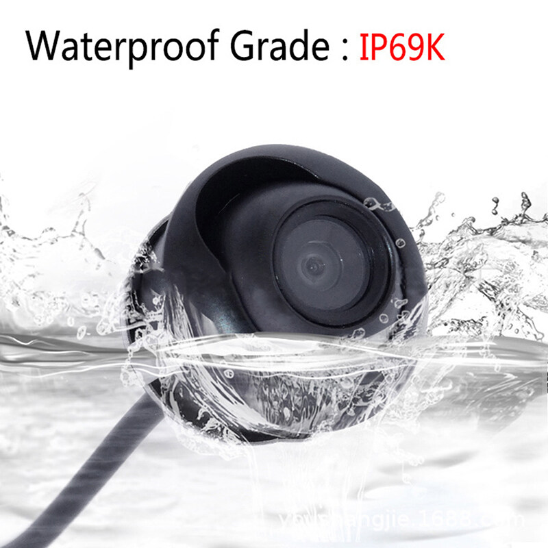 WED Car Rear Front Side View 360° Rotatable CCD Reversing Backup Camera ...