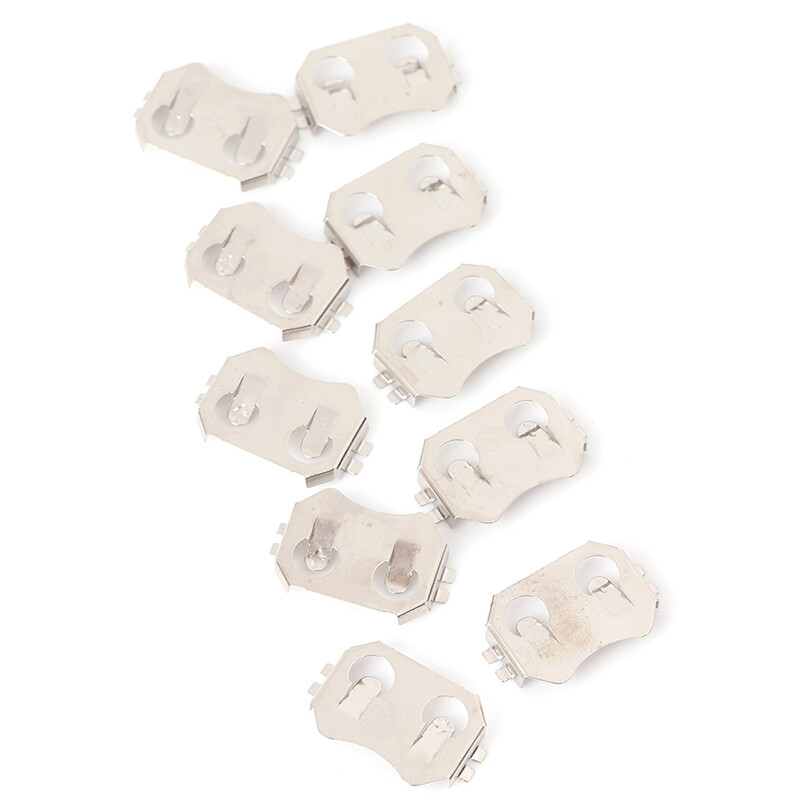 10pc CR2032 Coin Cell Button Battery Holder Battery Shrapnel ...