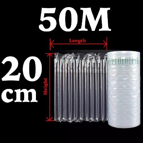 50M Inflatable Bubble Wrap Inflatable Air Packaging Air Bubble ...
