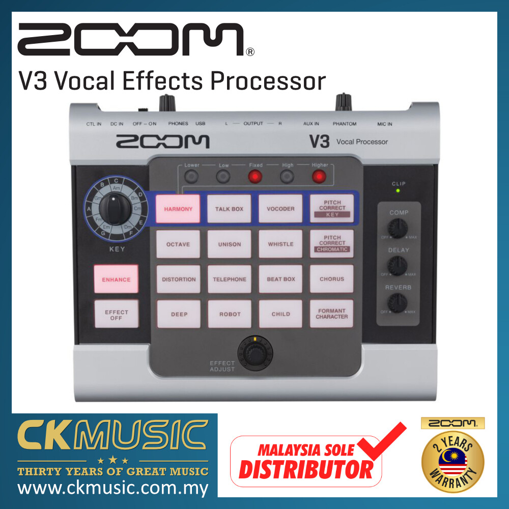 Zoom V3 - Vocal Effect Processor | Lazada