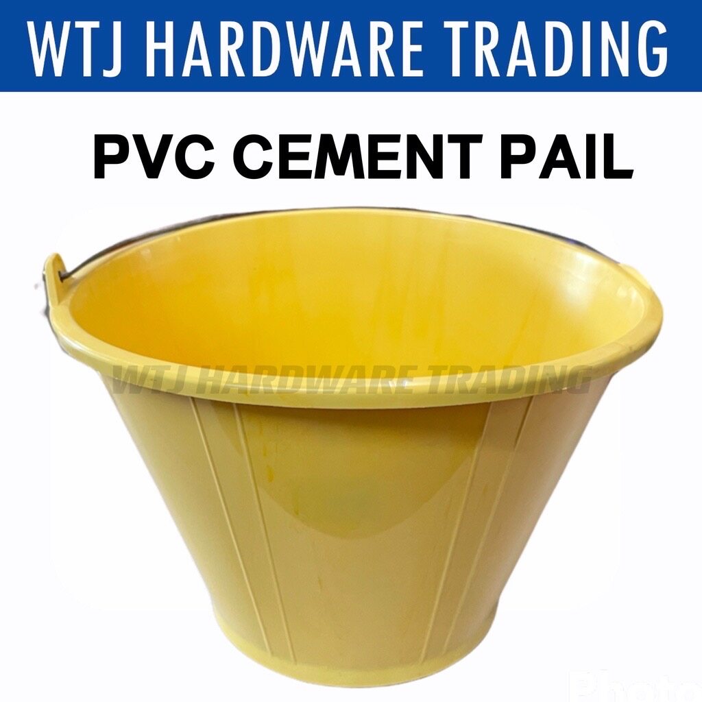 Cement Pail Cement Bucket / Tong Simen / Baldi Simen Kuning 灰桶 PVC ...