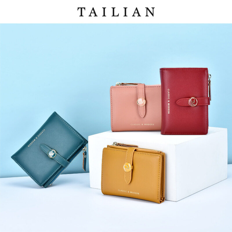 TAILIAN Terry Ann 2021NEW Tailian ใหม่2021ผู้หญิงยาวกระเป๋าสตางค์20?Ff กระเป๋าสตางค์ใบสั้น ...