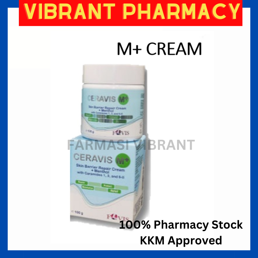 Ceravis Skin Barrier Repair M+ Cream 100g & Gentle Skin Cleanser 300ml ...
