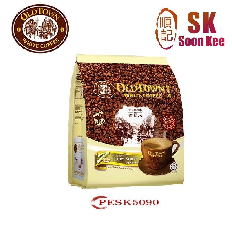 Old Town White Coffee Cane Sugar 36g x 15's | Lazada