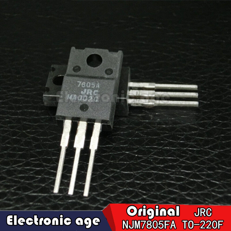 5Pcs original authentic Japan imported 7805 JRC7805A NJM7805FA three-terminal voltage regulator ...