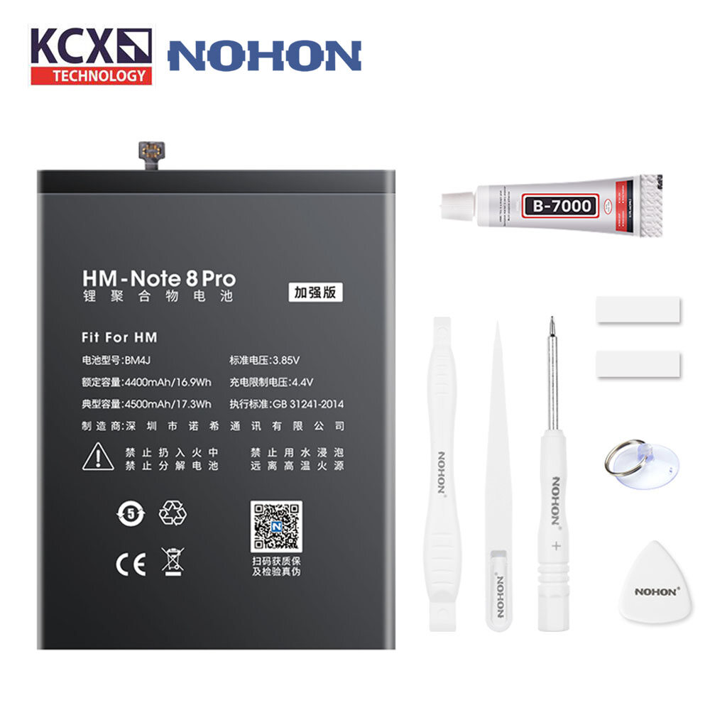 Nohon Redmi Note 8 Pro BM4J (4500mAh) Battery | Lazada