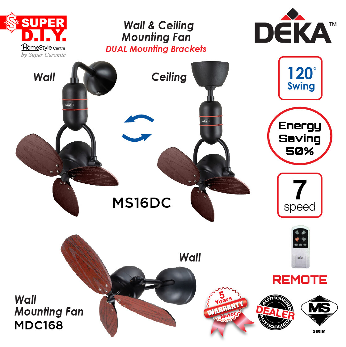 Diy Wall Mount Ceiling Fan | Shelly Lighting