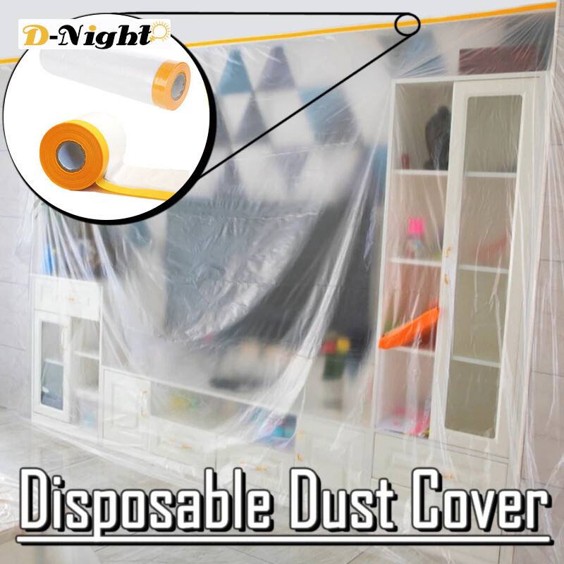 D-Night Disposable Dust Cover With/Without Adhesive Tape Large ...