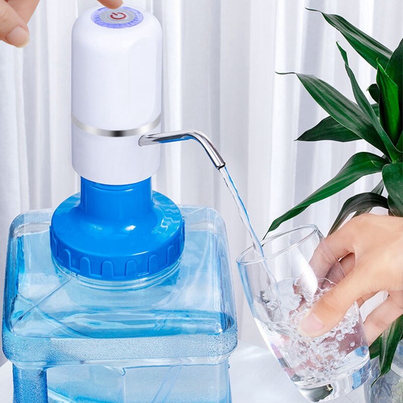[VVH MALL] Water Bottle Pump Electric Pumping Water Pump Portable USB ...