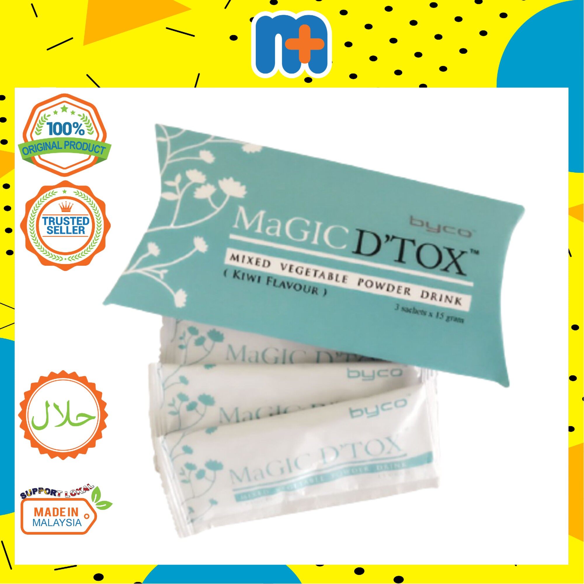 [MPLUS] BYCO Magic D'Tox 15g x 3's | Lazada