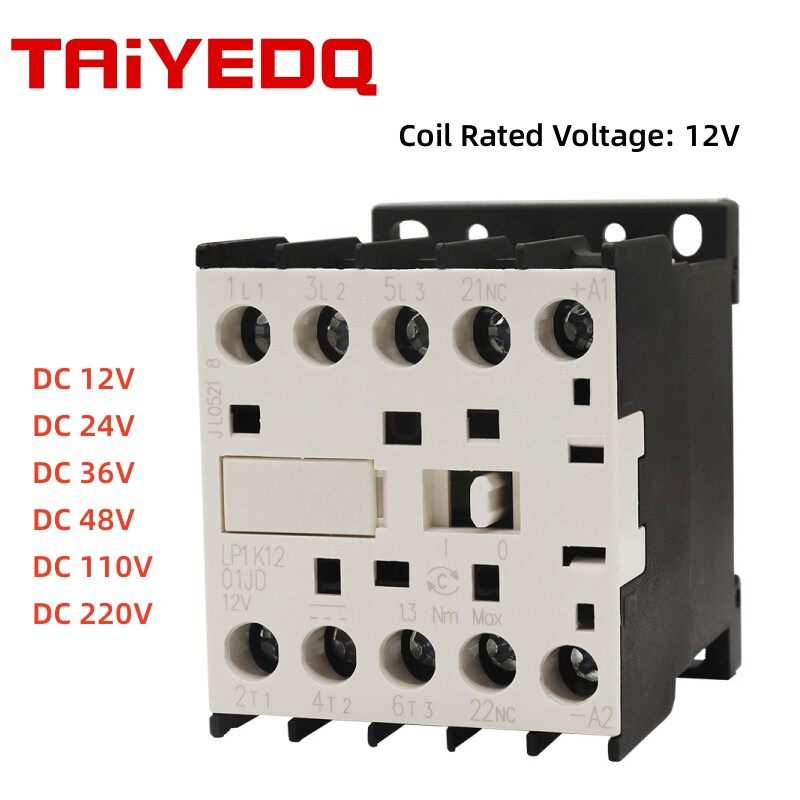 DC Contactor LP1K1201JD Contactor Voltage 12V 24V 36V 48V 110V 220V ...