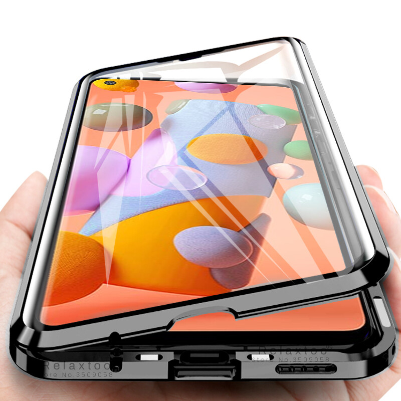 For Samsung A11 Case 360 Double Sided Glass Cases For Samsung Galaxy ...