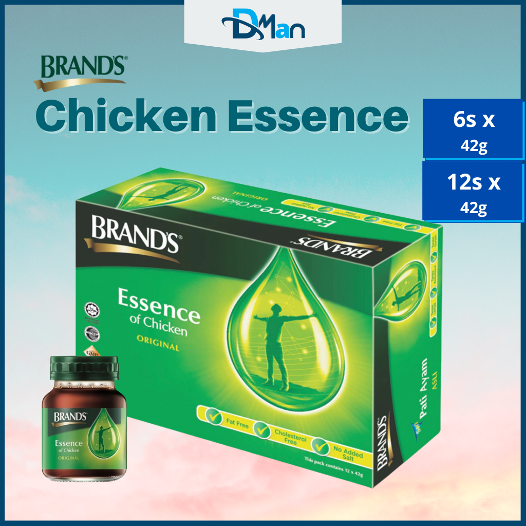 BRAND'S Essence of Chicken Pati Ayam 42g x 12s 42gm bottles brands ...