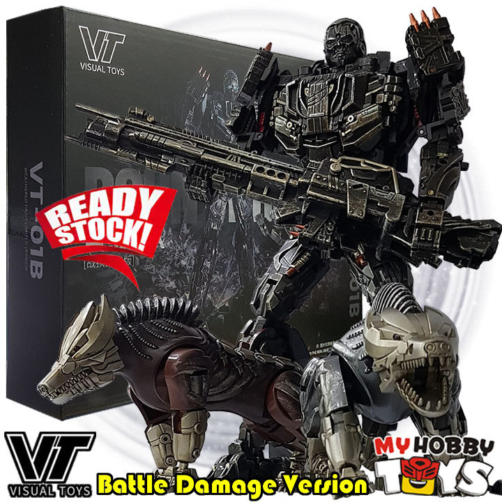 Visual Toys Transformable Robot - VT-01B Battle Damaged / Weathered ...