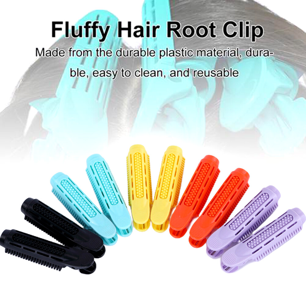mandarins-6Pcs Volumizing Hair Root Clip Roller Wave Fluffy Hair Clip ...