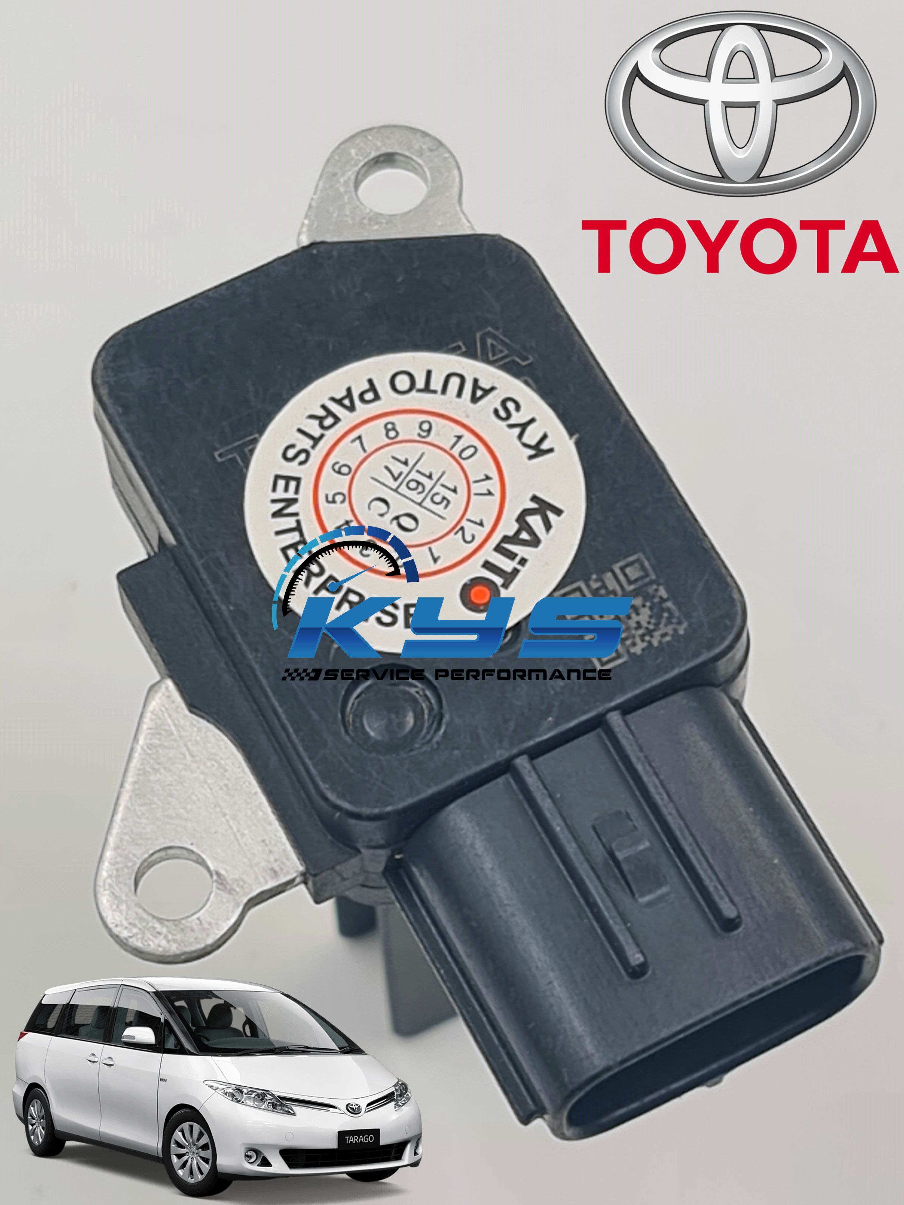 TOYOTA Genuine # INTAKE AIR FLOW SENSOR "B" # 22204-31010/20 # ESTIMA ...