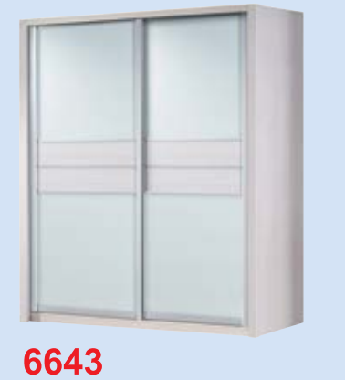 (INSTALLATION) 4FT X 7FT Height Custom Made Sliding Wardrobe/ Melamine ...