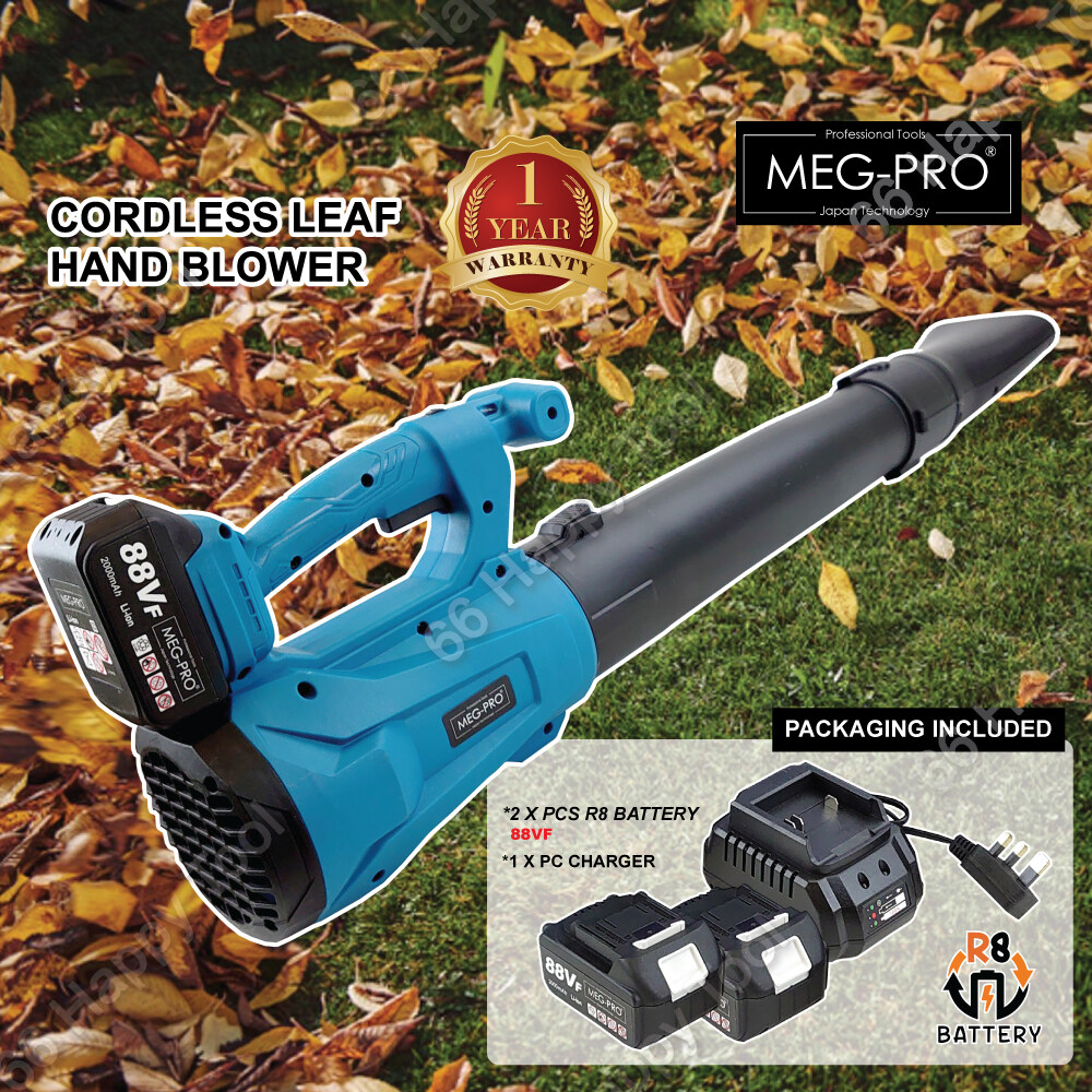 MEG-PRO Cordless Leaf Hand Blower Portable Vacuum Clean Air Blower Dust ...