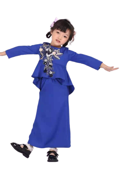 [🔥NEW ARRIVAL RAYA 2021🔥] BAJU PEPLUM 3D FLOWER EXCLUSIVE KIDS ROYAL ...