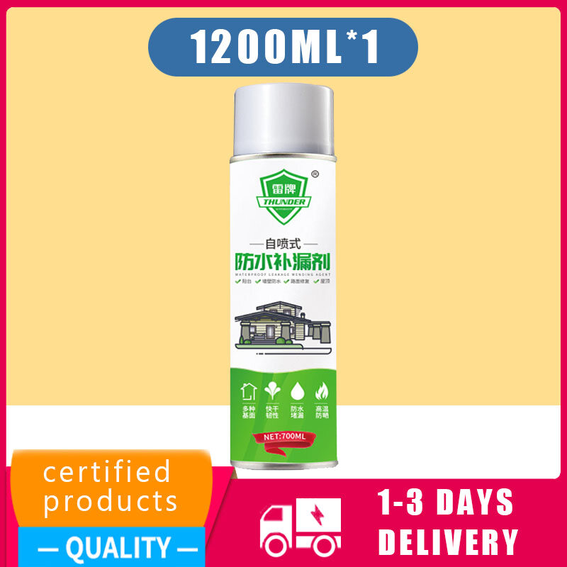 1200ml Leak Sealer Spray Roof Sealant Water Proof Spray Waterproof ...