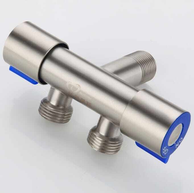 SUS304 Stainless Steel Angle Valve Toilet And Kitchen Water Distributor ...