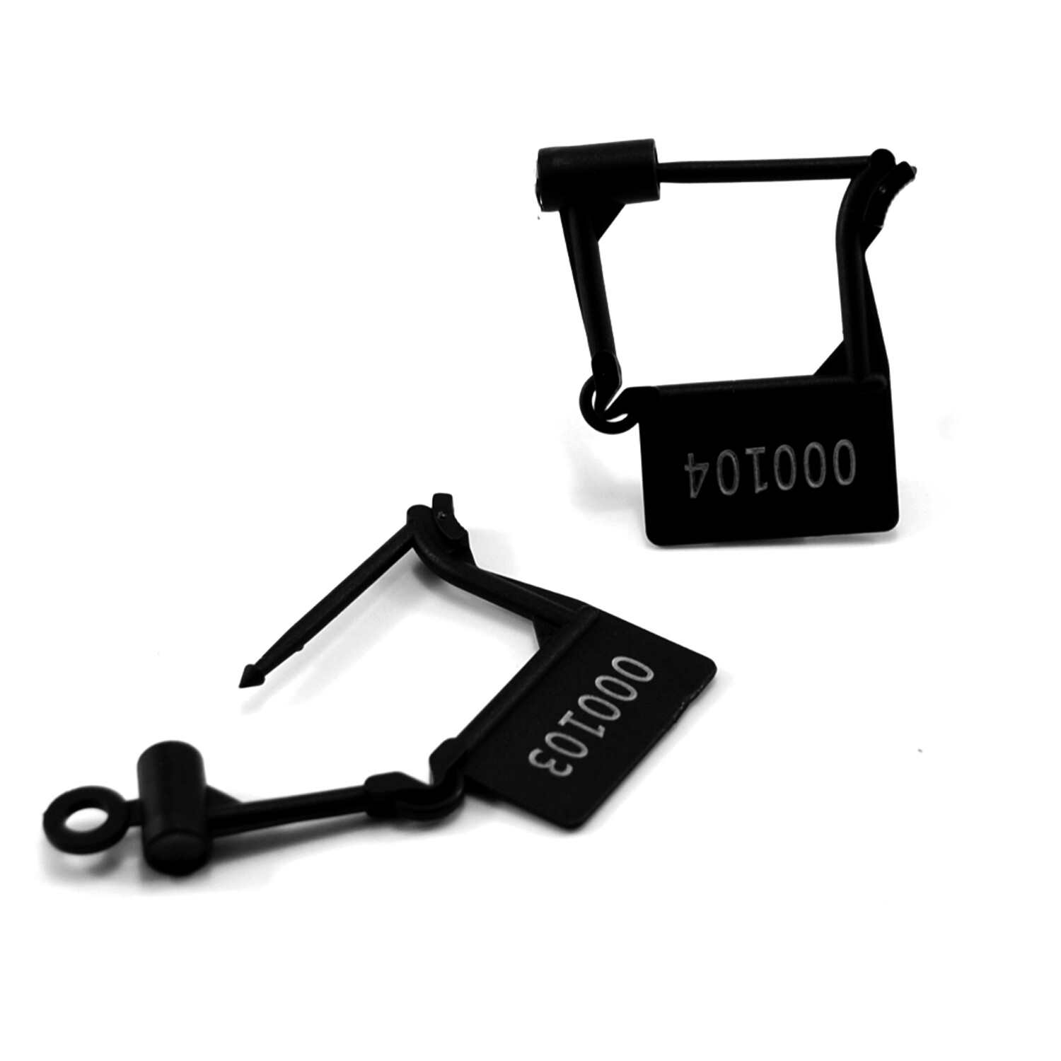 Serial Tamper Proof Security Seal Tag Plastic Padlock with Serial ...