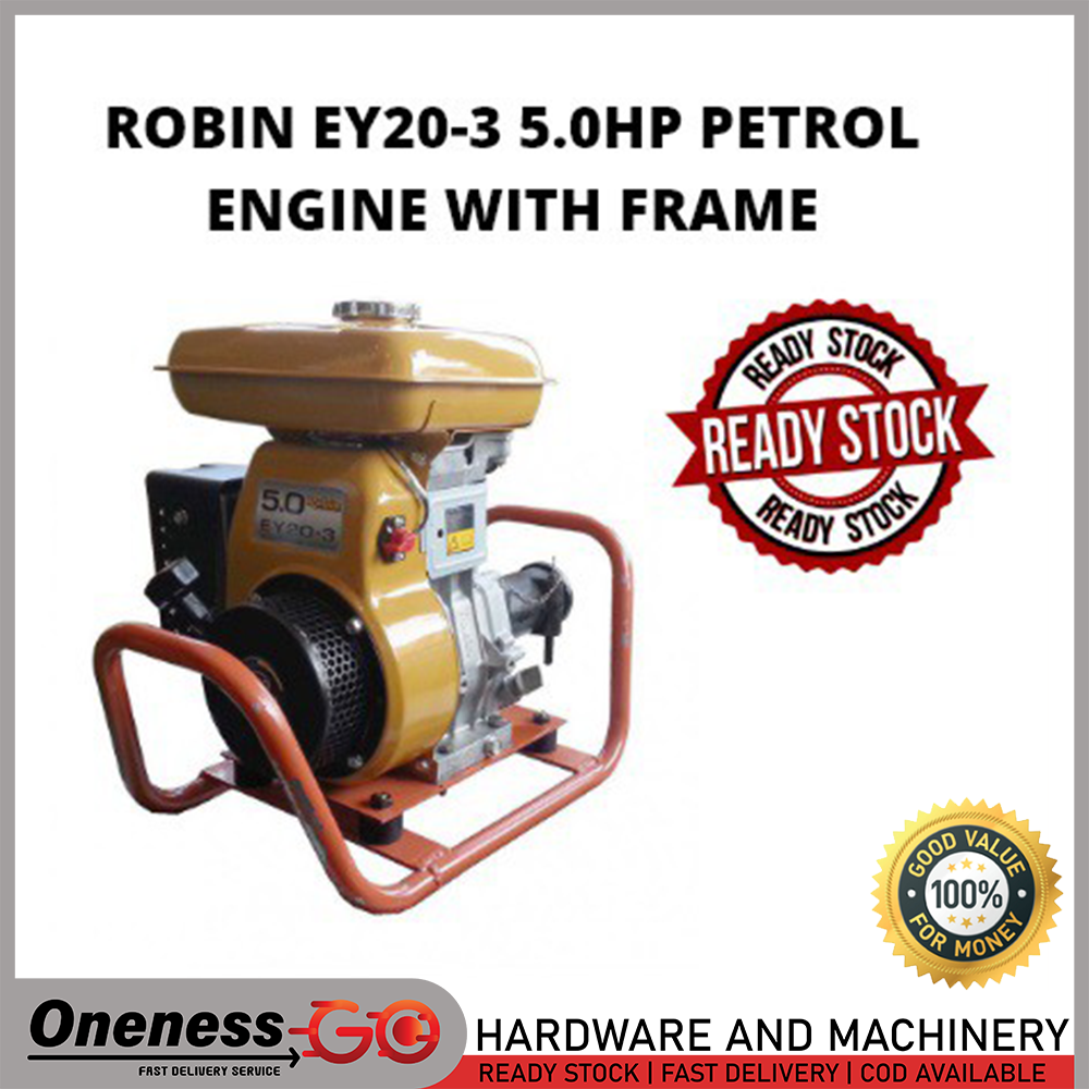 ROBIN EY20-3 5.0HP ORIGINAL ENGINE WITH FRAME | Lazada