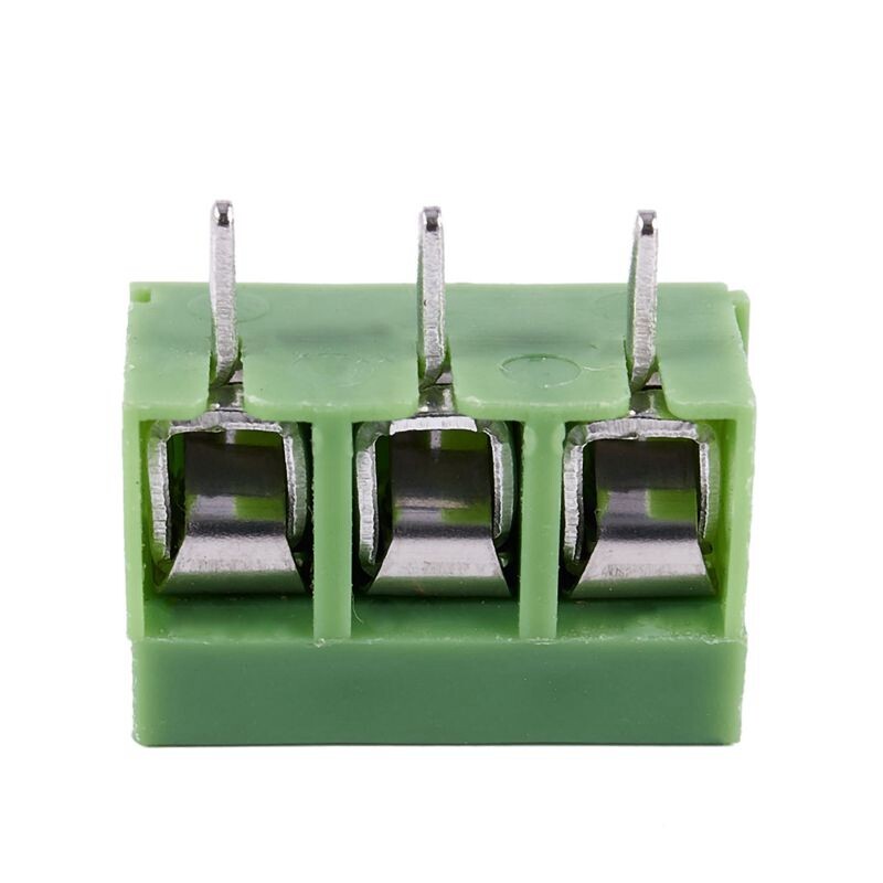 20 Pcs 3 Pin 5mm Pitch PCB Mount Screw Terminal Block AC 250V 8A - fjtf785rghkfty - ThaiPick