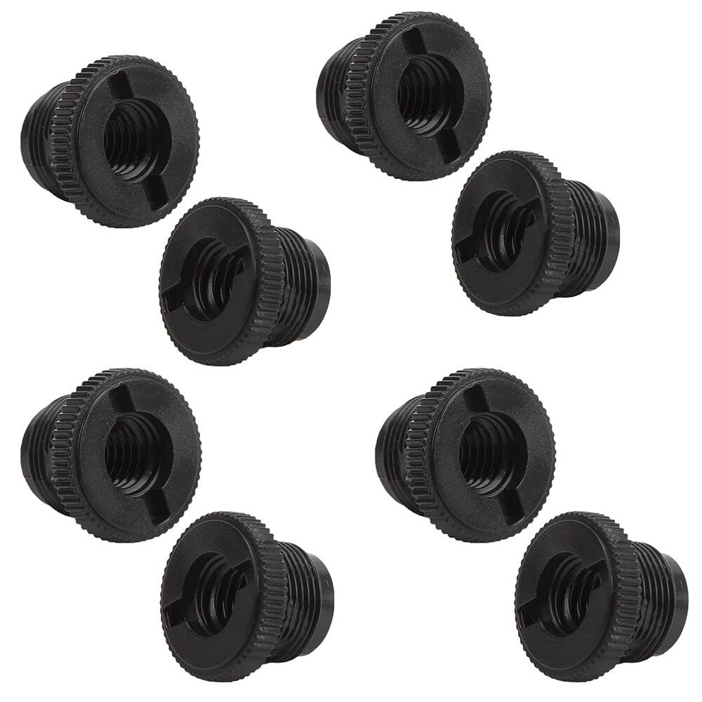 5/8" Male to 3/8" Female Screw Mic Stand Clip Adapter Microphone Holder ...
