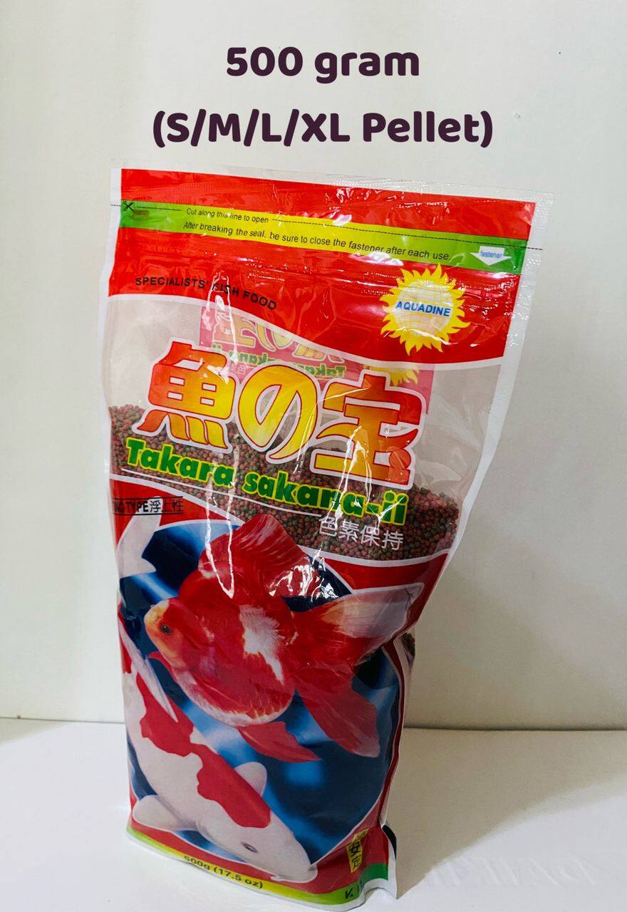 Takara Sakana ii 500g Mix Fish Food( S/ M/ L/ XL size ) | Lazada