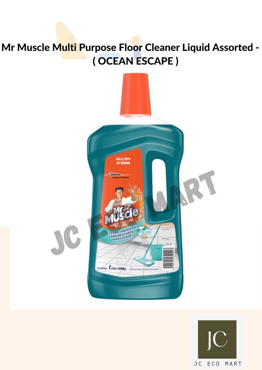Mr Muscle Multi Purpose Floor Cleaner Liquid Assorted - 1L | Pencuci ...