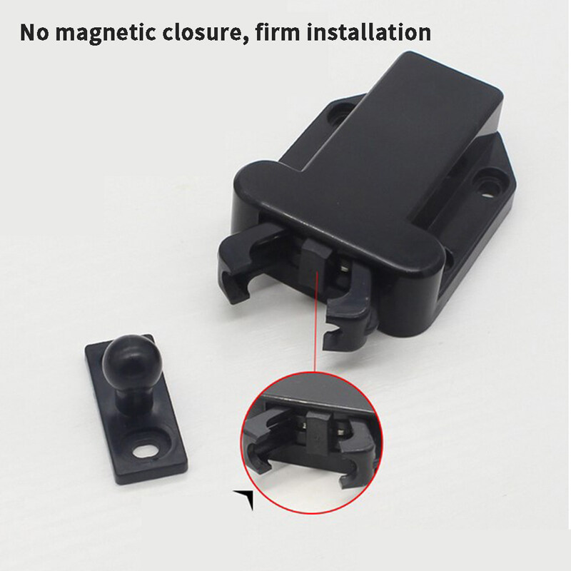 Warm Light 4/6 Push To Open Door Catch Kitchen Cabinet Touch Latch ...