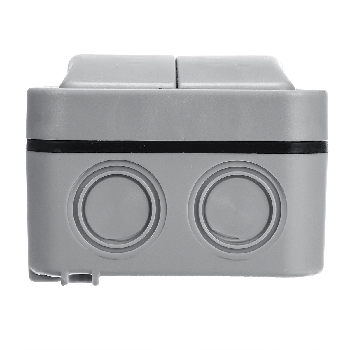 Single/Double Gang Outdoor Socket IP65 Garden Weatherproof Light Switch ...