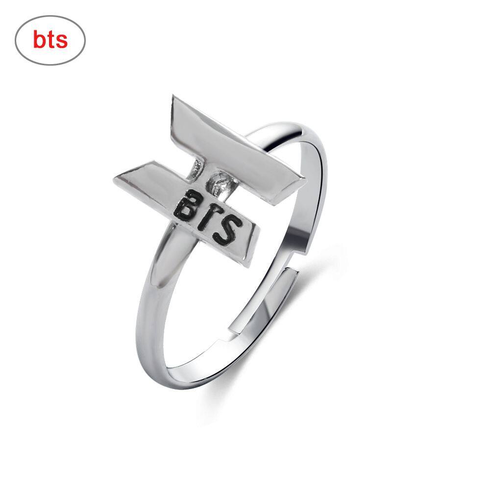 【COD&Ready Stock】New Fashion Women Girls Metal Ring Got7 Bangtan Boys ...