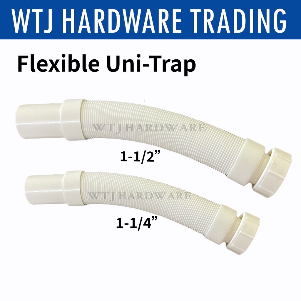 UPVC Flexible Uni Trap (1 1/4" / 1 1/2") | Lazada