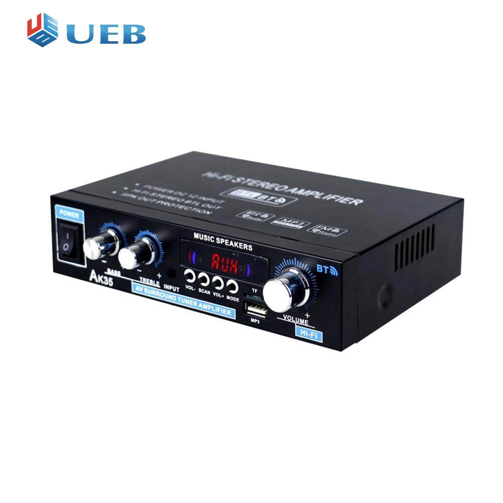 AK35 Bluetooth HiFi Stereo Audio Power Amplifier with USB TF RCA AUX ...