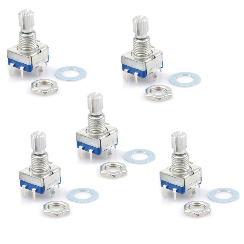TDPTI76V8 5PCS 5V/10mA 5Pin 20ตำแหน่งพร้อมปุ่มกด Digital Potentiometer ...