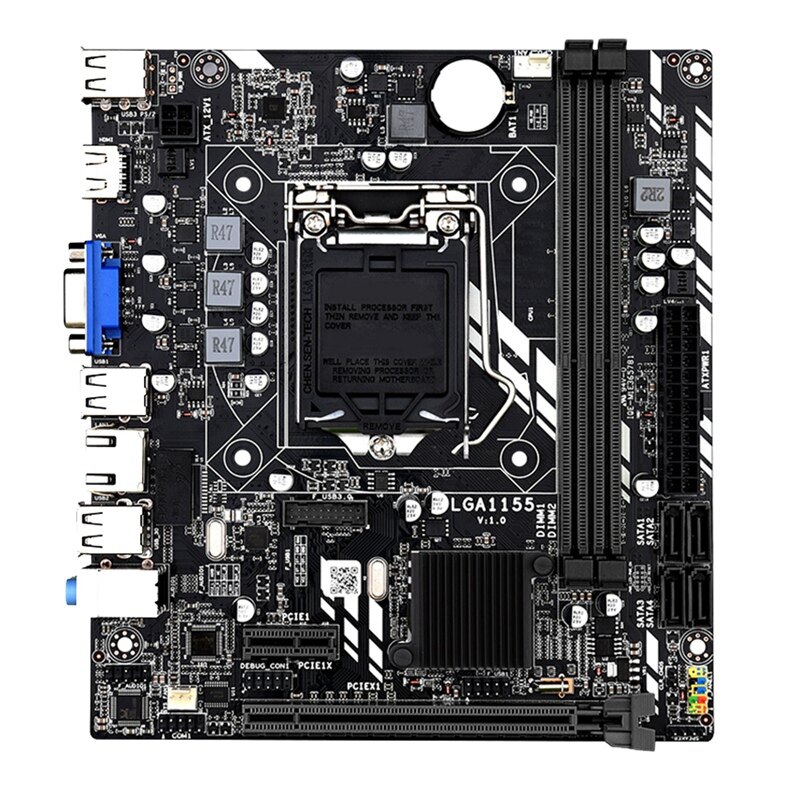 LGA 1155 Motherboard for Intel Core I7 / I5 / I3 / Pentium / Celeron ...