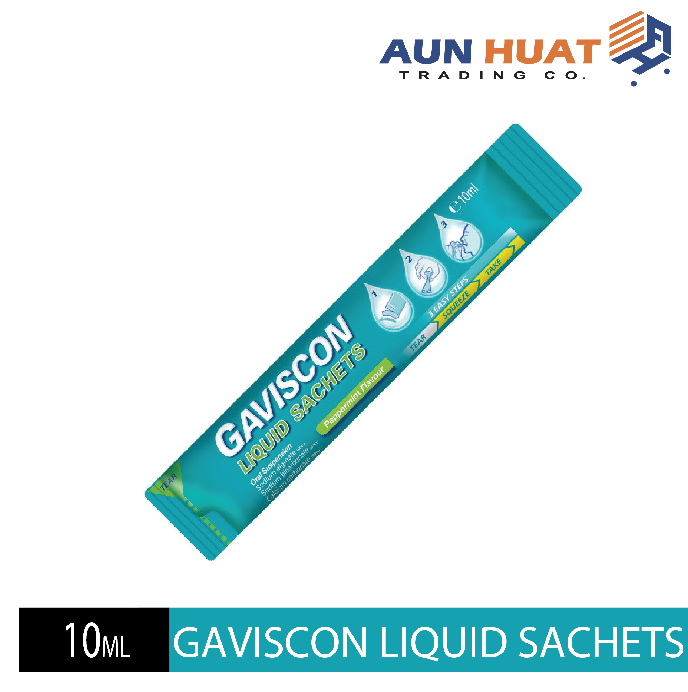 GAVISCON LIQUID SACHETS 10ML | Lazada
